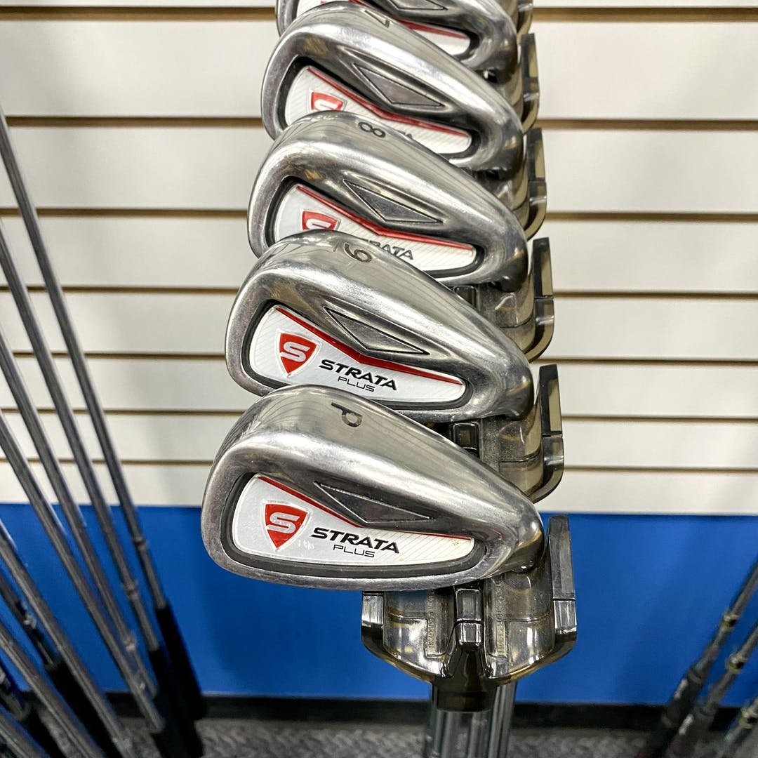 Used Strata Plus Mens Right Iron Set 6i-pw Graphite Stiff | SidelineSwap