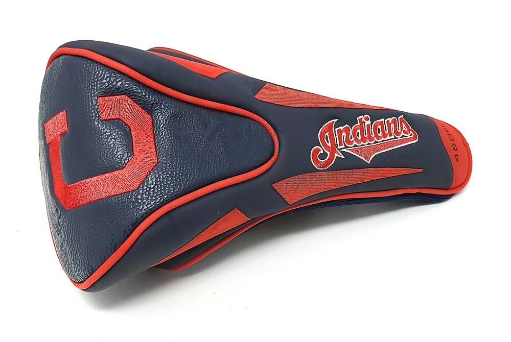 Team Golf MLB Cleveland Indians Golf Club Single Driver Headcover 460cc ...
