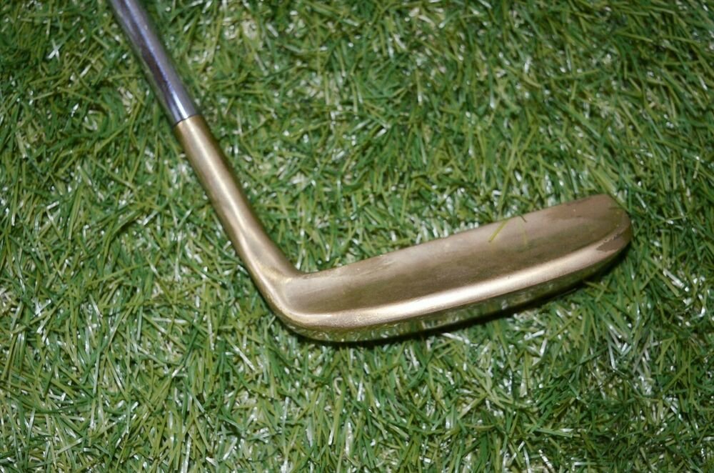 Brass Blade Putter Right Handed 35" Steel Putter Ping Grip | SidelineSwap
