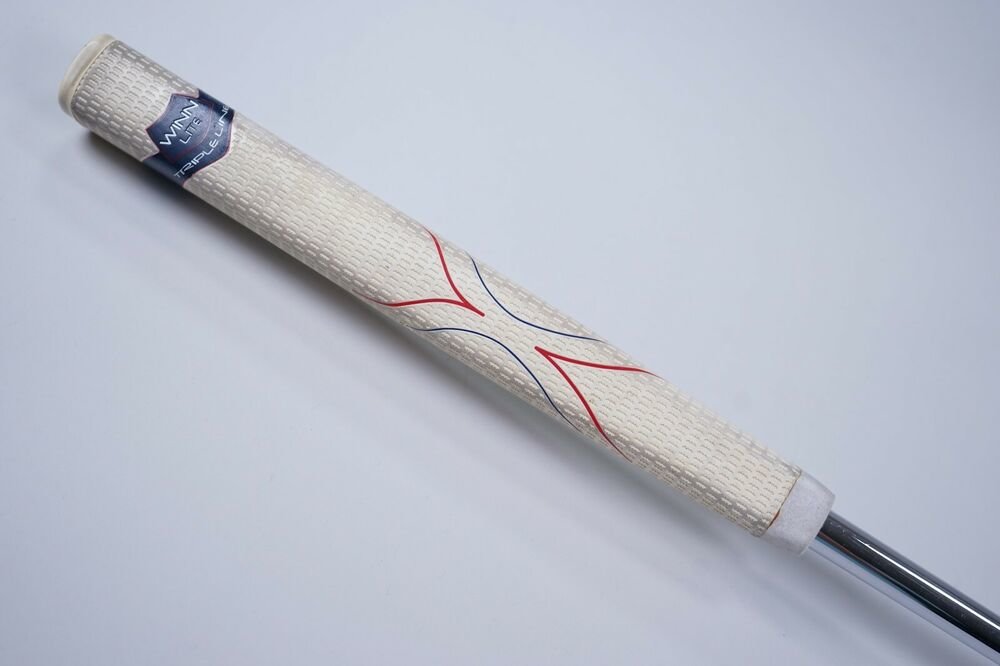 ODYSSEY WHITE HOT 2 BALL 35” MALLET PUTTER W/ WINN LITE TRIPLE LINE ...