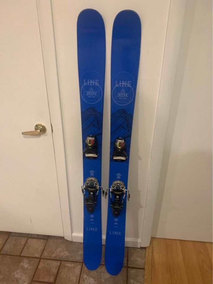 2021 Line Sir Francis Bacon Shorty Skis With Pivot 14 Bindings ...