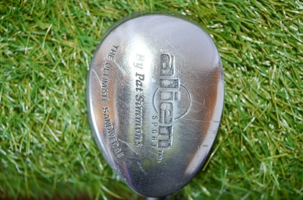 Alien Pat Simmons Sand Wedge Right Handed 35" Graphite Stiff New Grip ...