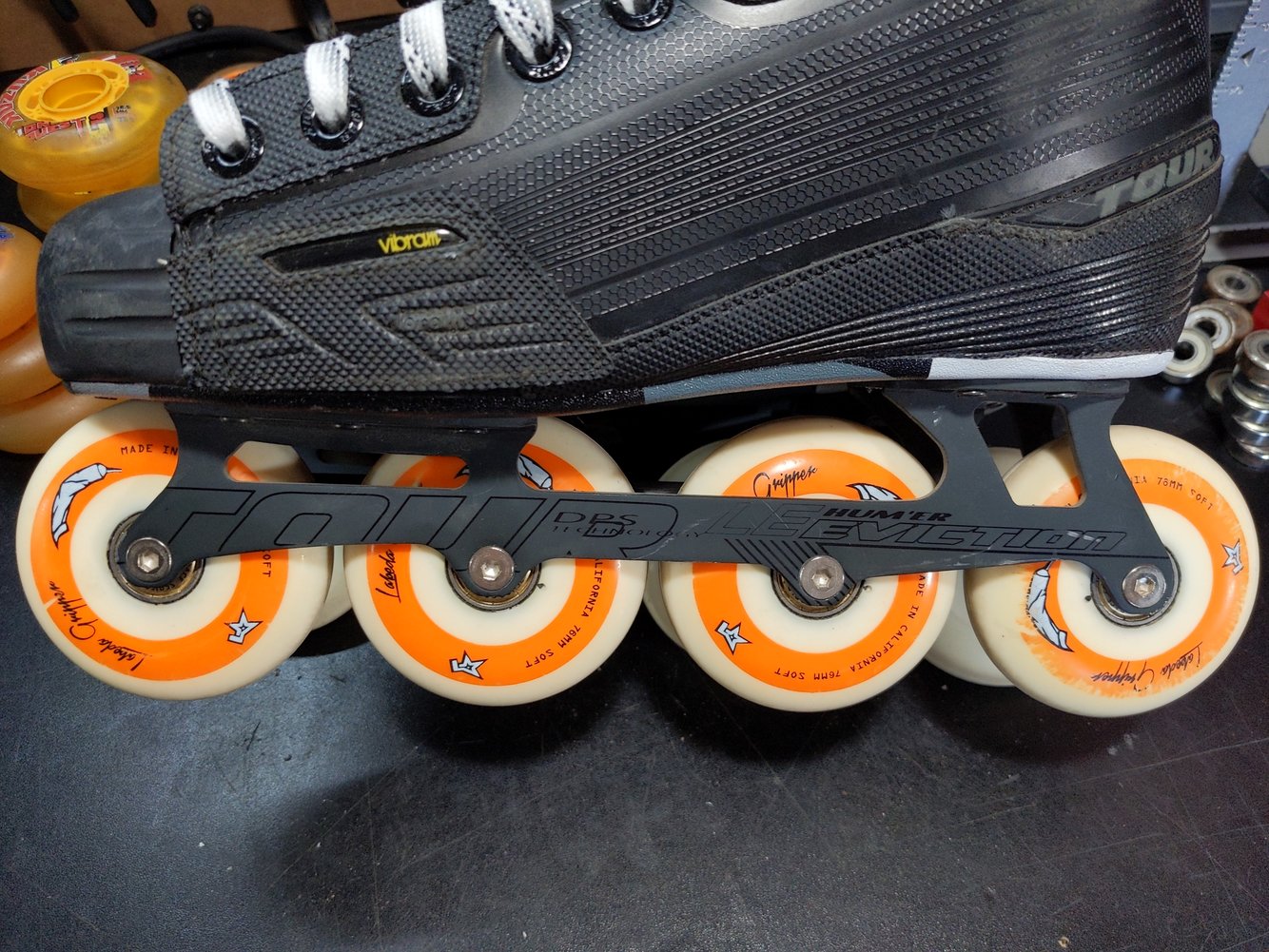 Senior Used Tour Inline Skates Regular Width Size 6 | SidelineSwap