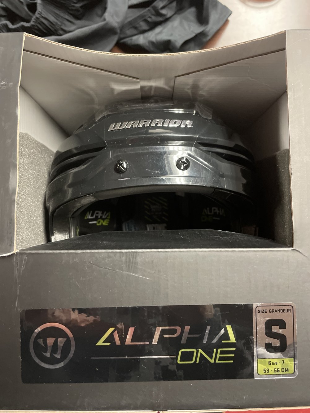 New Small Warrior Alpha One Pro Helmet | SidelineSwap