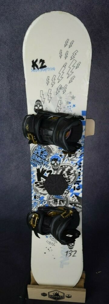 K2 VANDAL SNOWBOARD 132 CM WITH ATOMIC SMALL BINDINGS | SidelineSwap