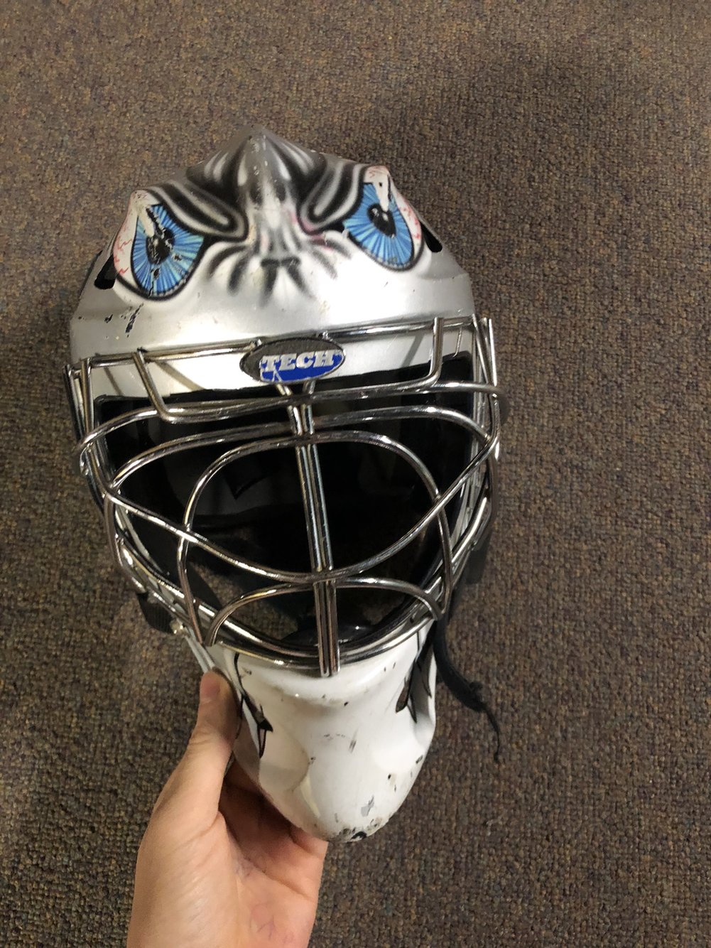 itech 1400 goalie mask | SidelineSwap