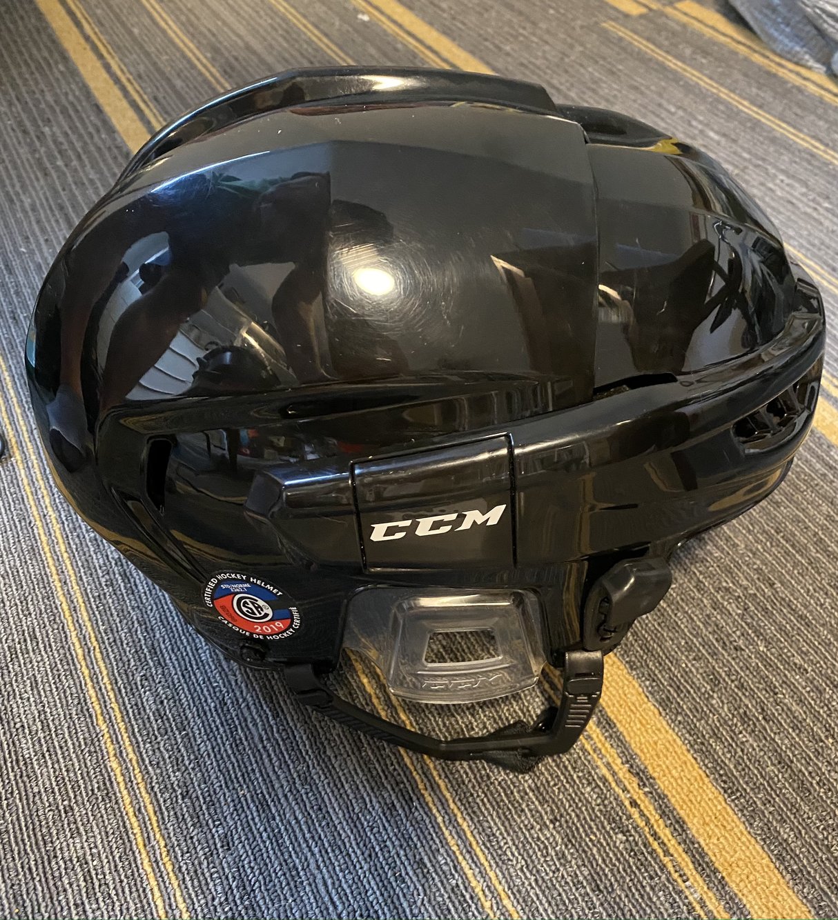 Black Used Large CCM FL500 Helmet | SidelineSwap