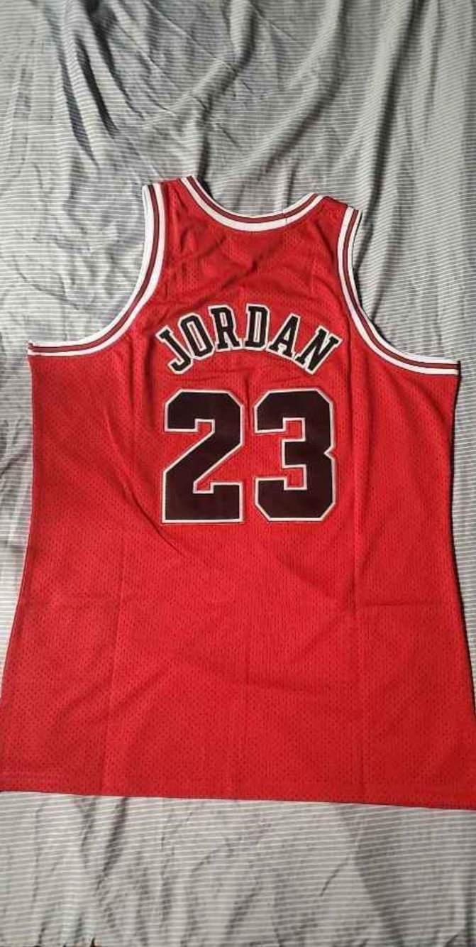 Mitchell & Ness Michael Jordan NBA Finals 96 jersey size 44 Large ...