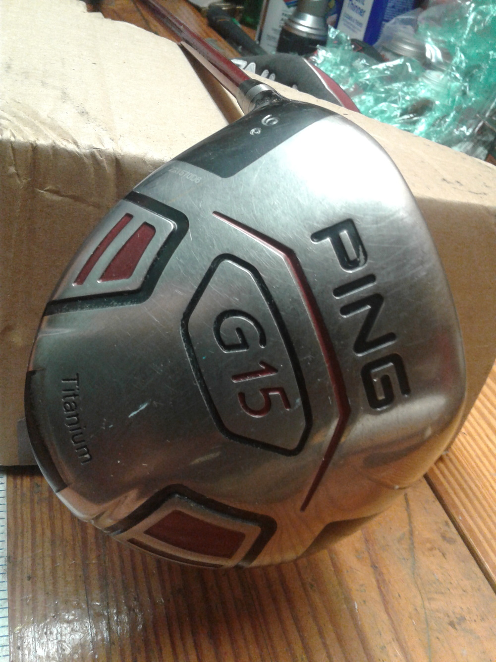 Used Men's Ping Left Hand G15 Driver Stiff Flex 9 Loft | SidelineSwap
