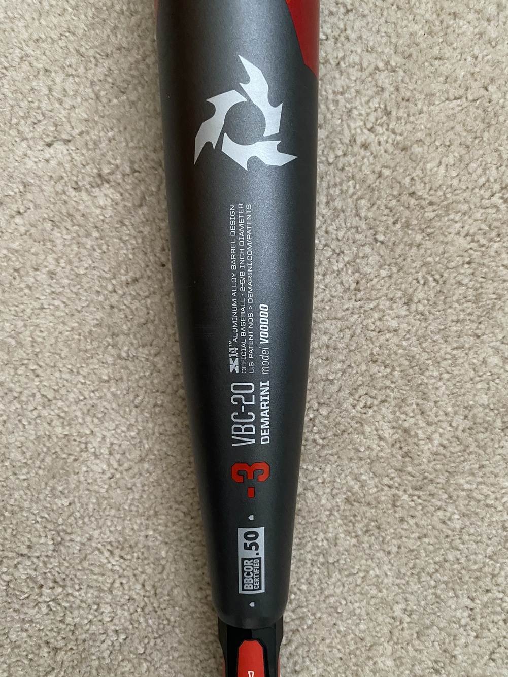 2020 DeMarini Voodoo BBCOR Baseball Bat 2-Piece Hybrid | SidelineSwap