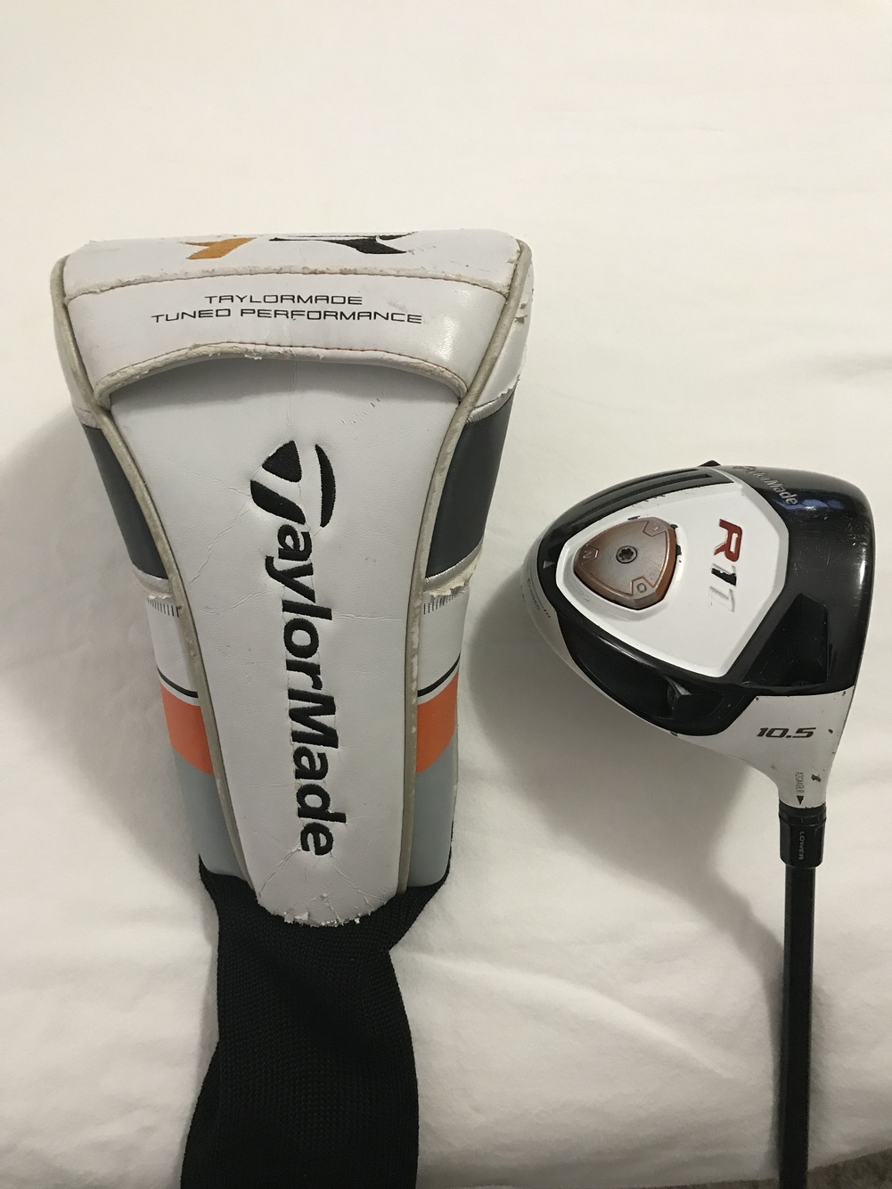 TaylorMade R11 - 10.5° Driver Fujikura Blur ASP 60 Regular Shaft with ...
