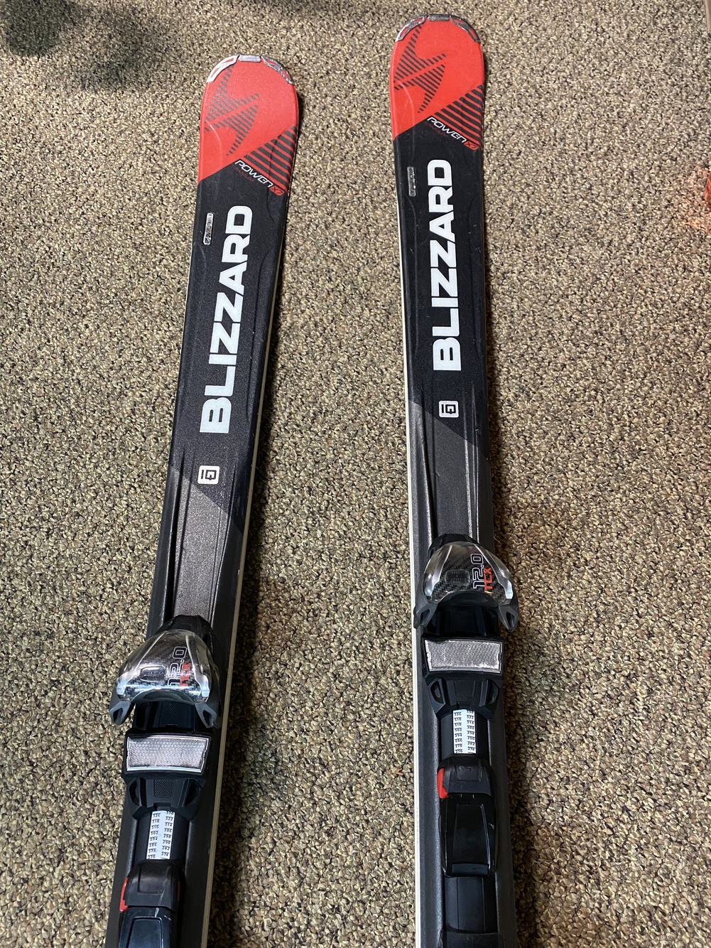 Used Unisex 2016 Blizzard All Mountain Power X7 Skis Max Din 15 ...