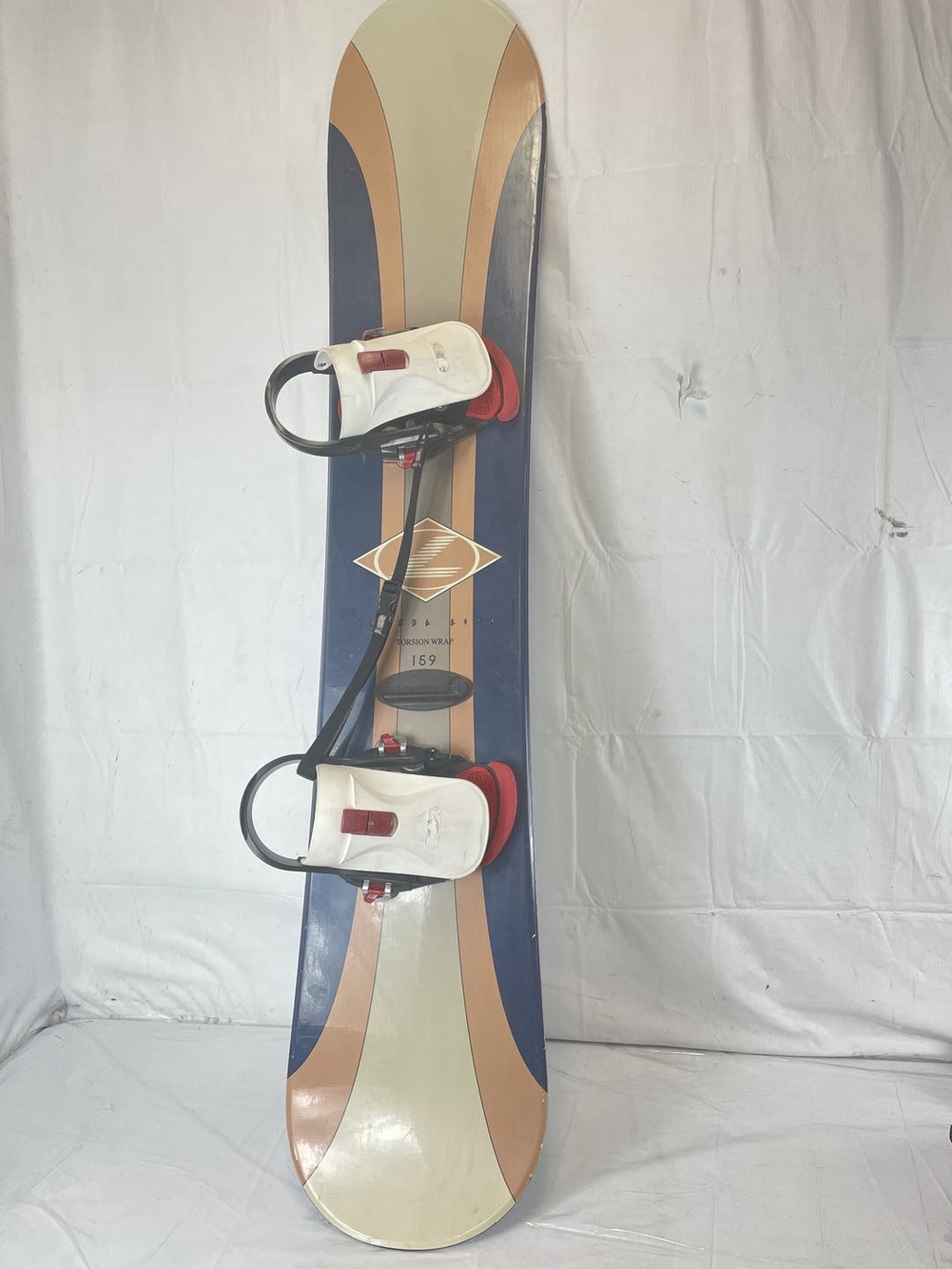Used Lamar Hetzel Lite Torsion Wrap 159 Cm Snowboard W Burton Fsi Step ...