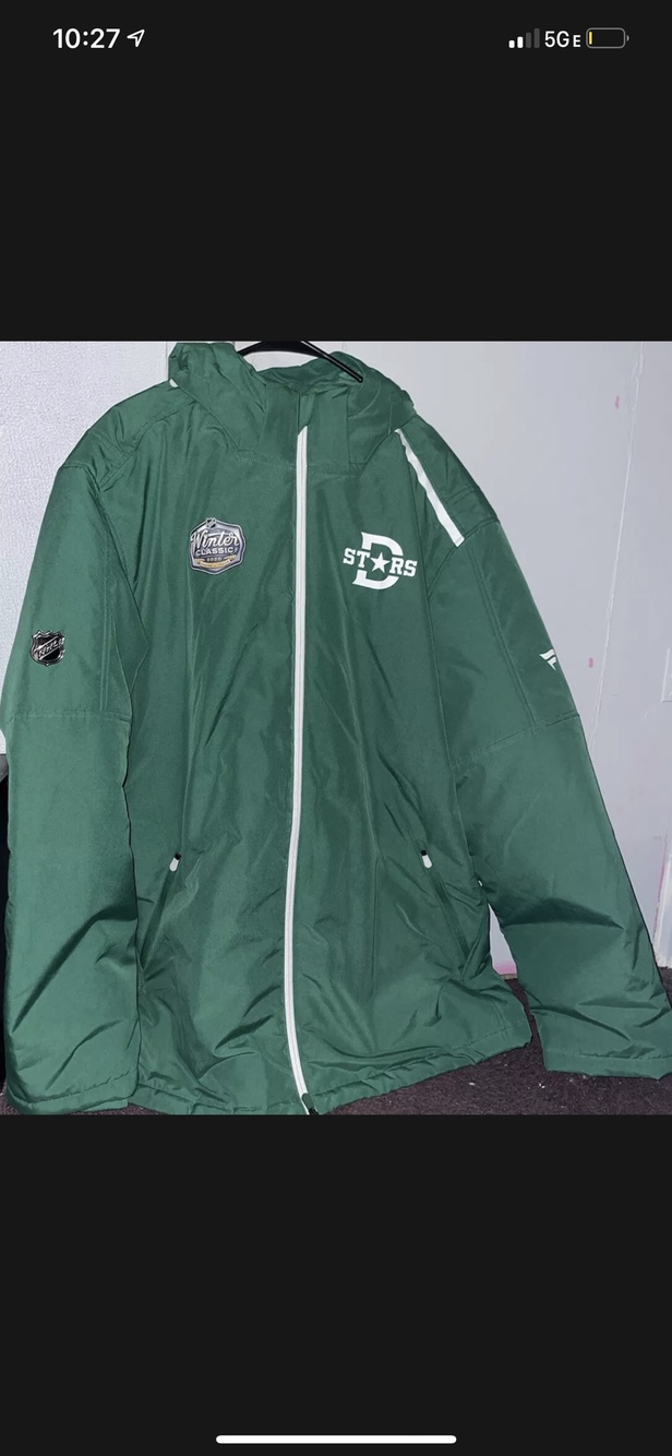 Fanatics Dallas Stars Jacket Winter Classic 2020 | SidelineSwap