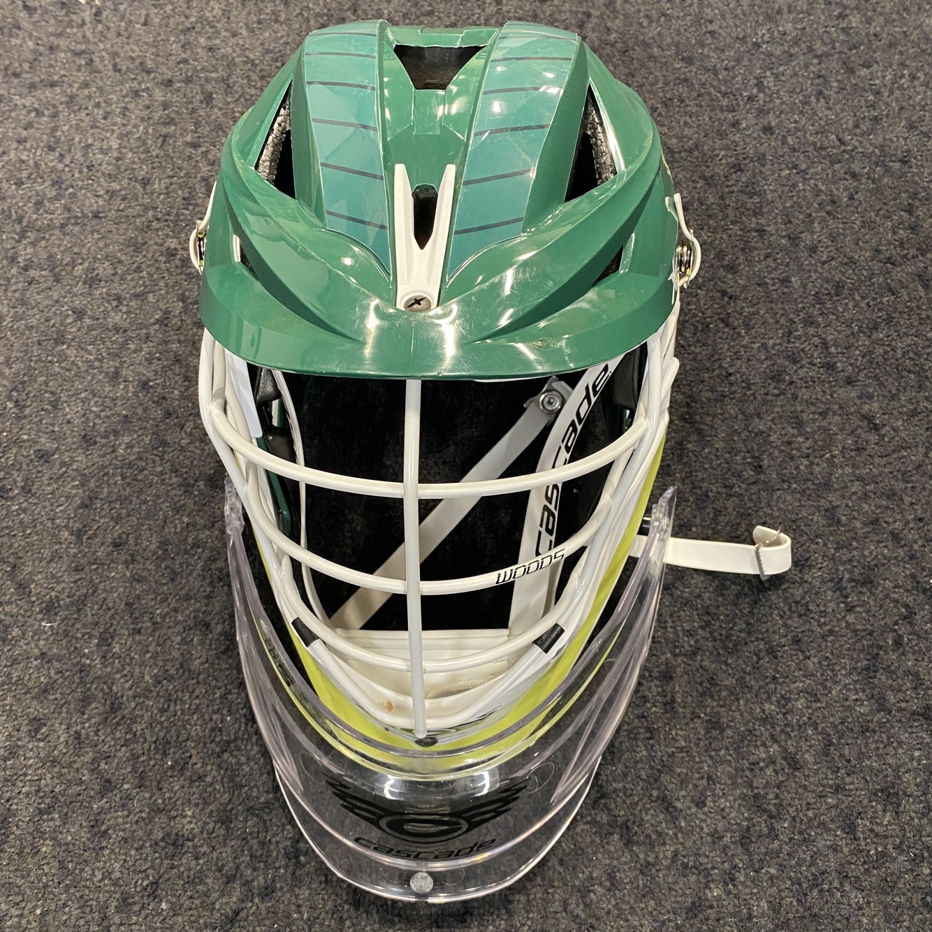 2021 PLL Redwoods Cascade XRS Goalie Helmet | SidelineSwap