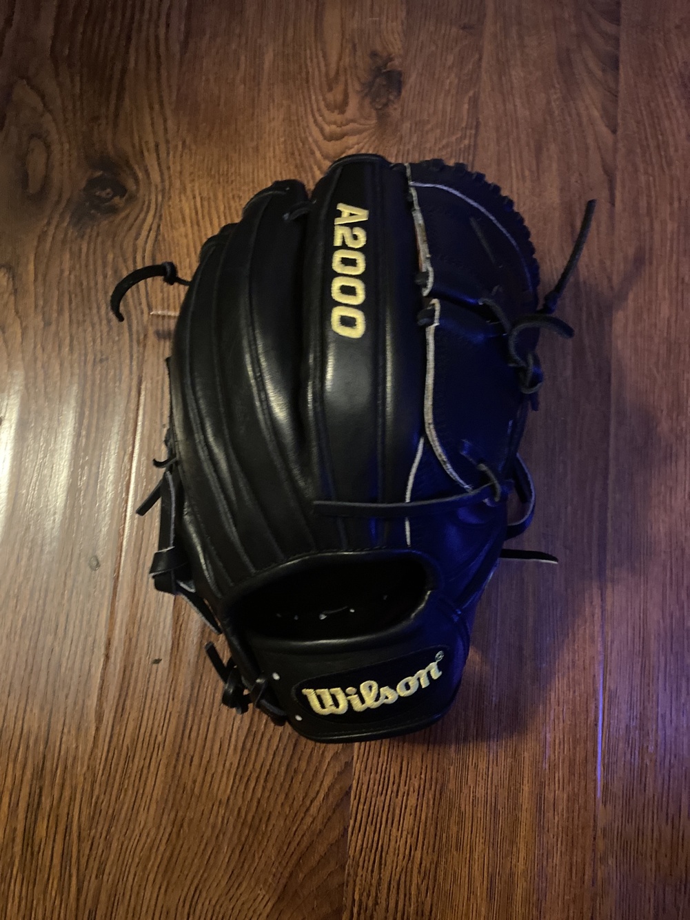 Black High School/College Infield 11.75" A2000 Baseball Glove ...