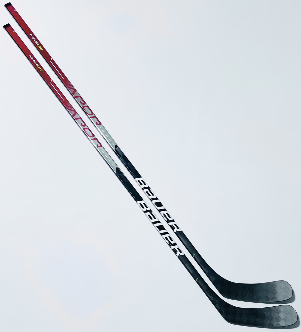 New 2 Pack Custom Red Bauer Vapor Hyperlite (Flylite Build) Hockey ...