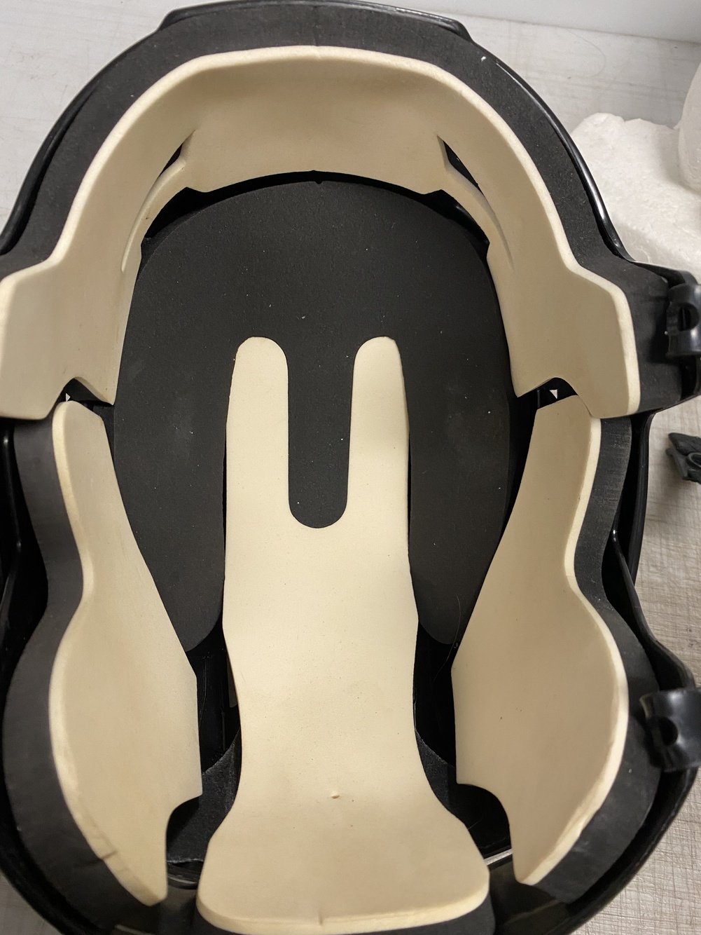 CCM Vector V08 Pro Stock Hockey Helmet Medium Black 6535 | SidelineSwap