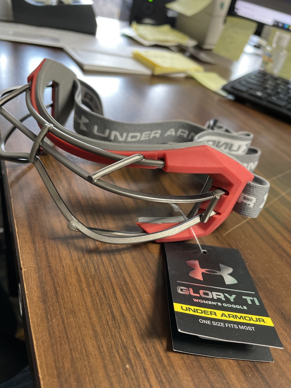 UA glory ti womens goggles red | SidelineSwap