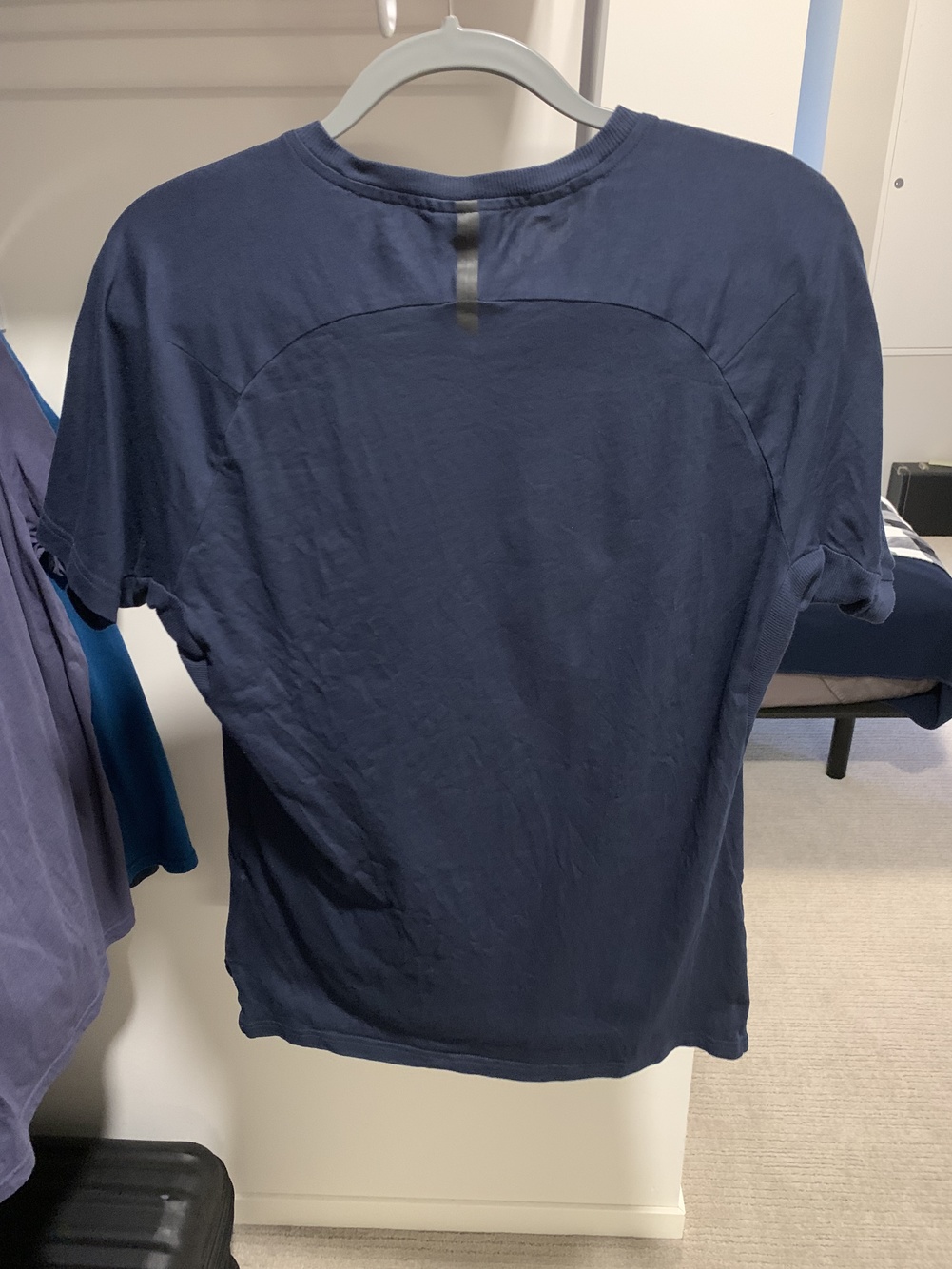 Gymshark Navy Blue Workout Tee | SidelineSwap