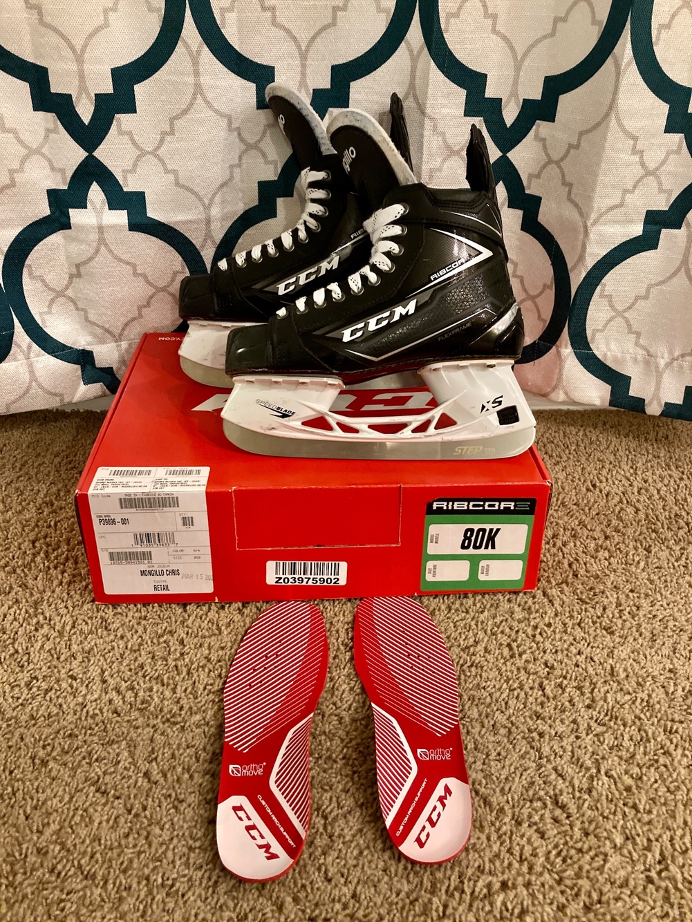 CCM Custom Ribcor 80K Hockey Skates | SidelineSwap