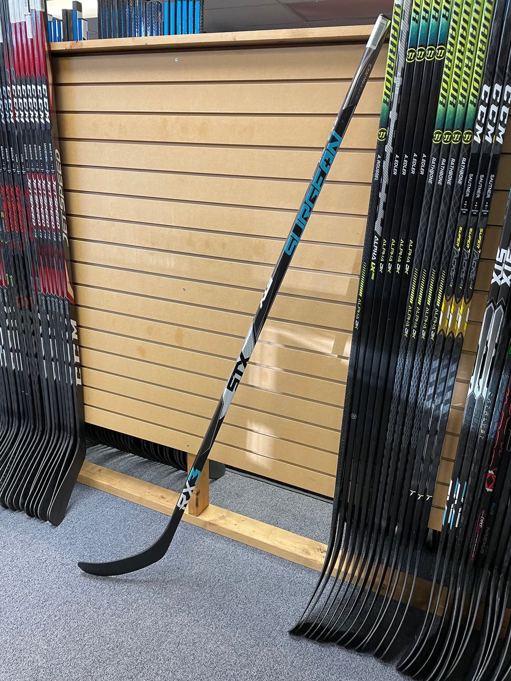 STX Surgeon RX3 PRO STOCK Hockey Stick J.T. Miller LH 85 Flex 2-pack ...