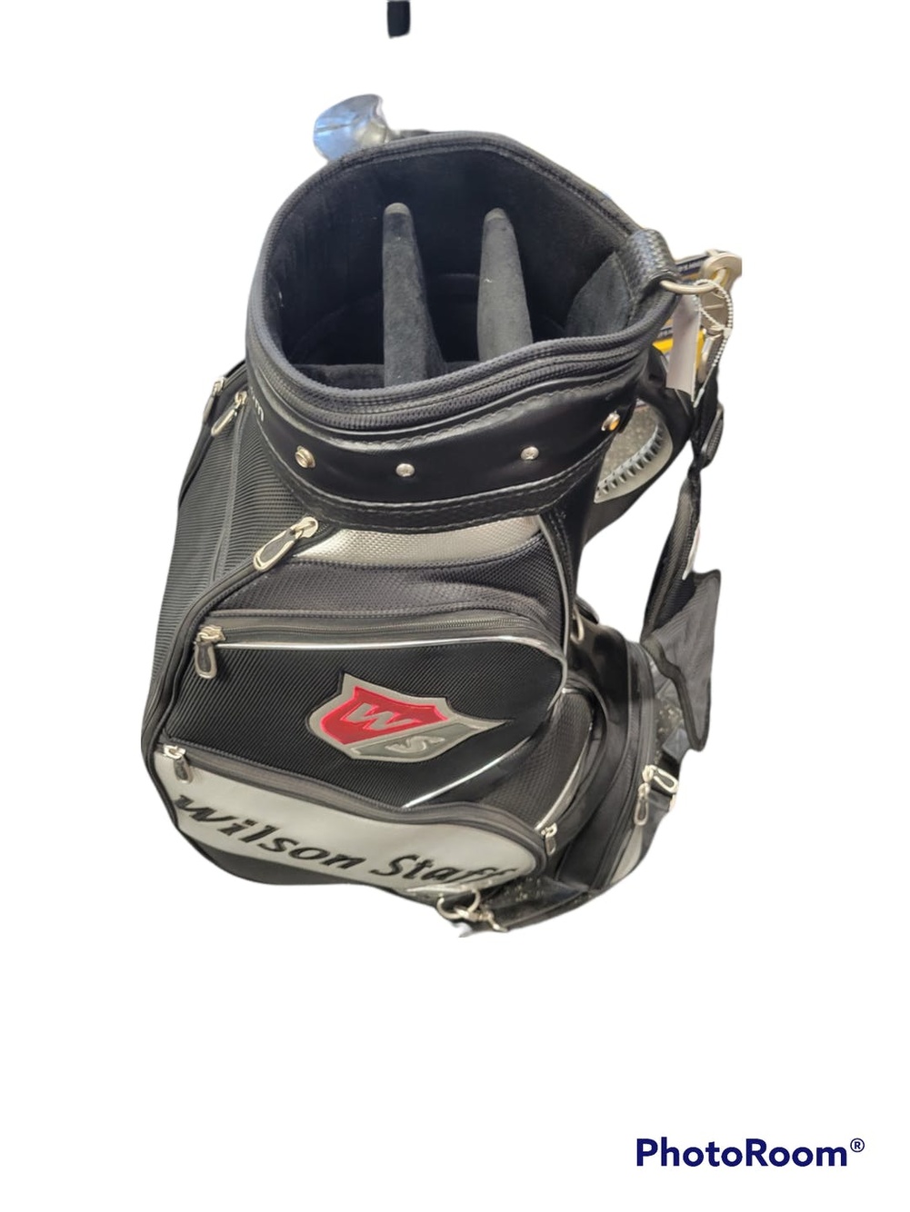 Used Wilson Staff Caddy Bag Golf Cart Bags | SidelineSwap