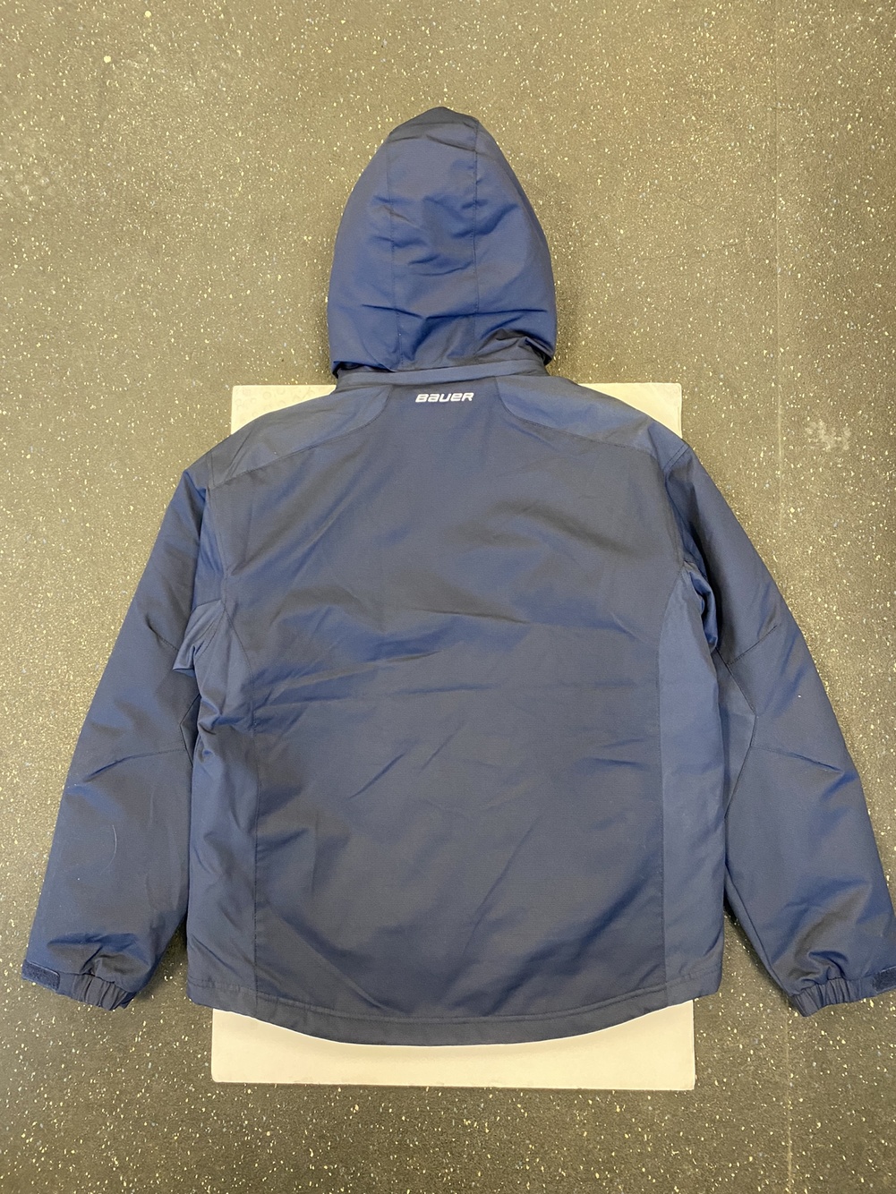 Brand New Navy Blue Bauer Heavyweight Parka (Youth XL) | SidelineSwap