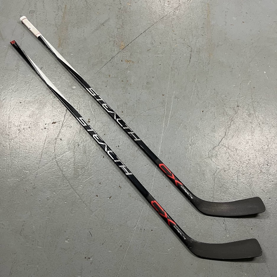 2 PACK! EASTON Stealth CX - LH - 110 Flex - E5 Heel Curve Hockey Stick ...