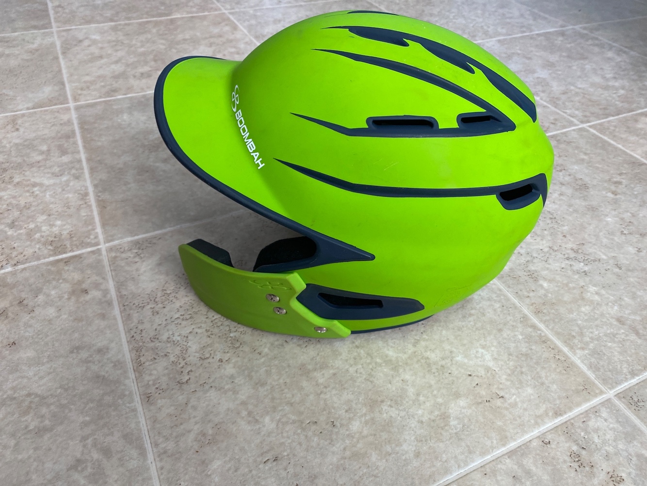 Green New 7 Boombah Batting Helmet | SidelineSwap
