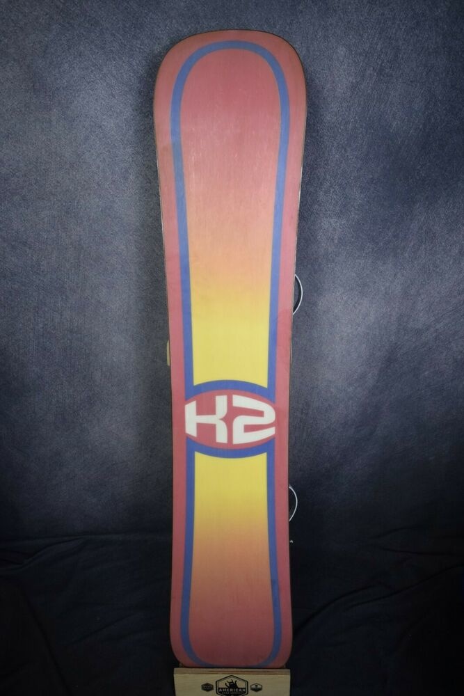 K2 DOUBLE WIDE SNOWBOARD SIZE 155 CM WITH DRAKE LARGE BINDINGS ...