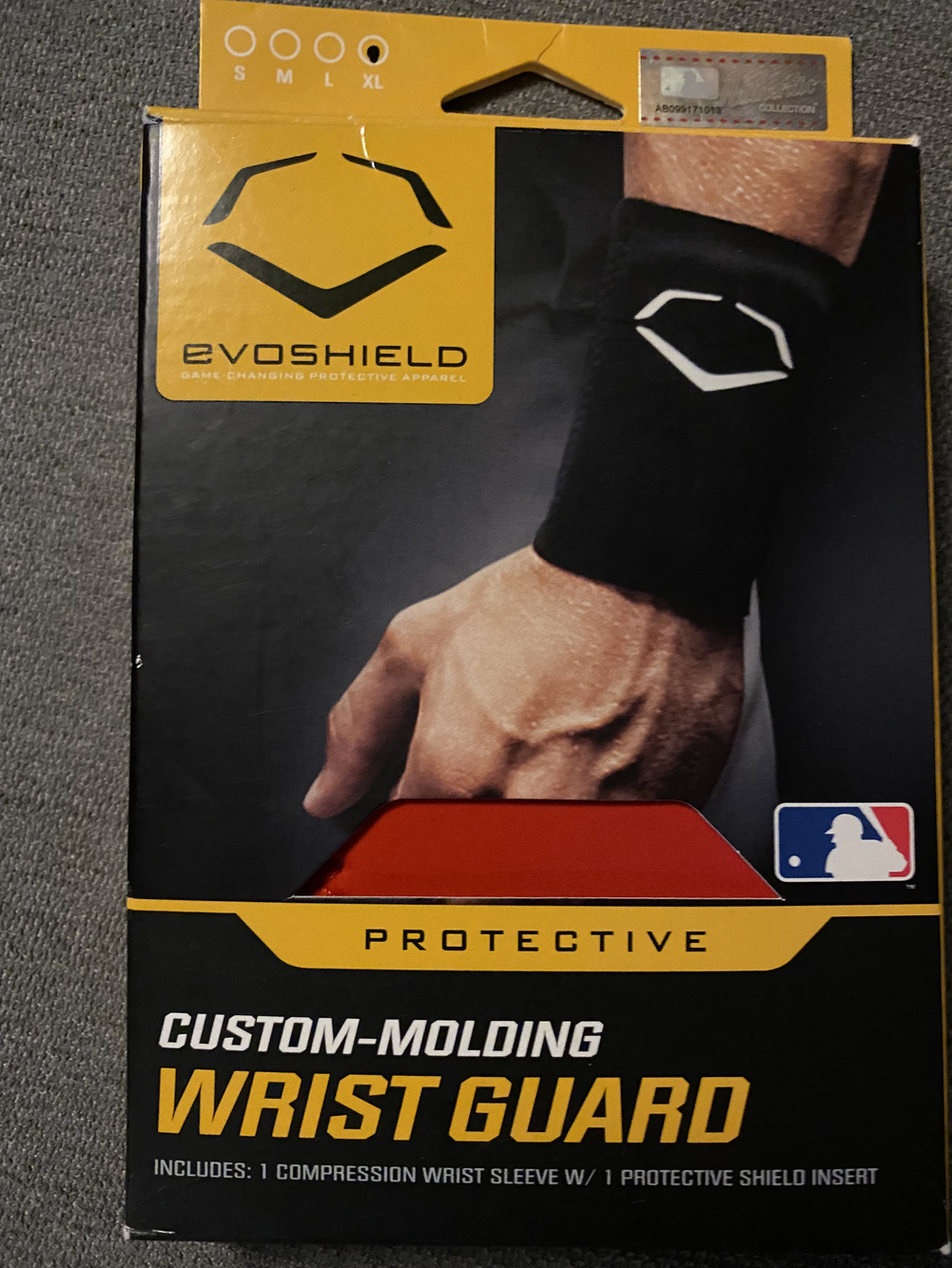 New Junior EvoShield Wrist Guards XL RED | SidelineSwap