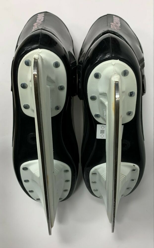 Vintage Bauer hockey skates Pro Laser size 6 senior sr mens black ice ...