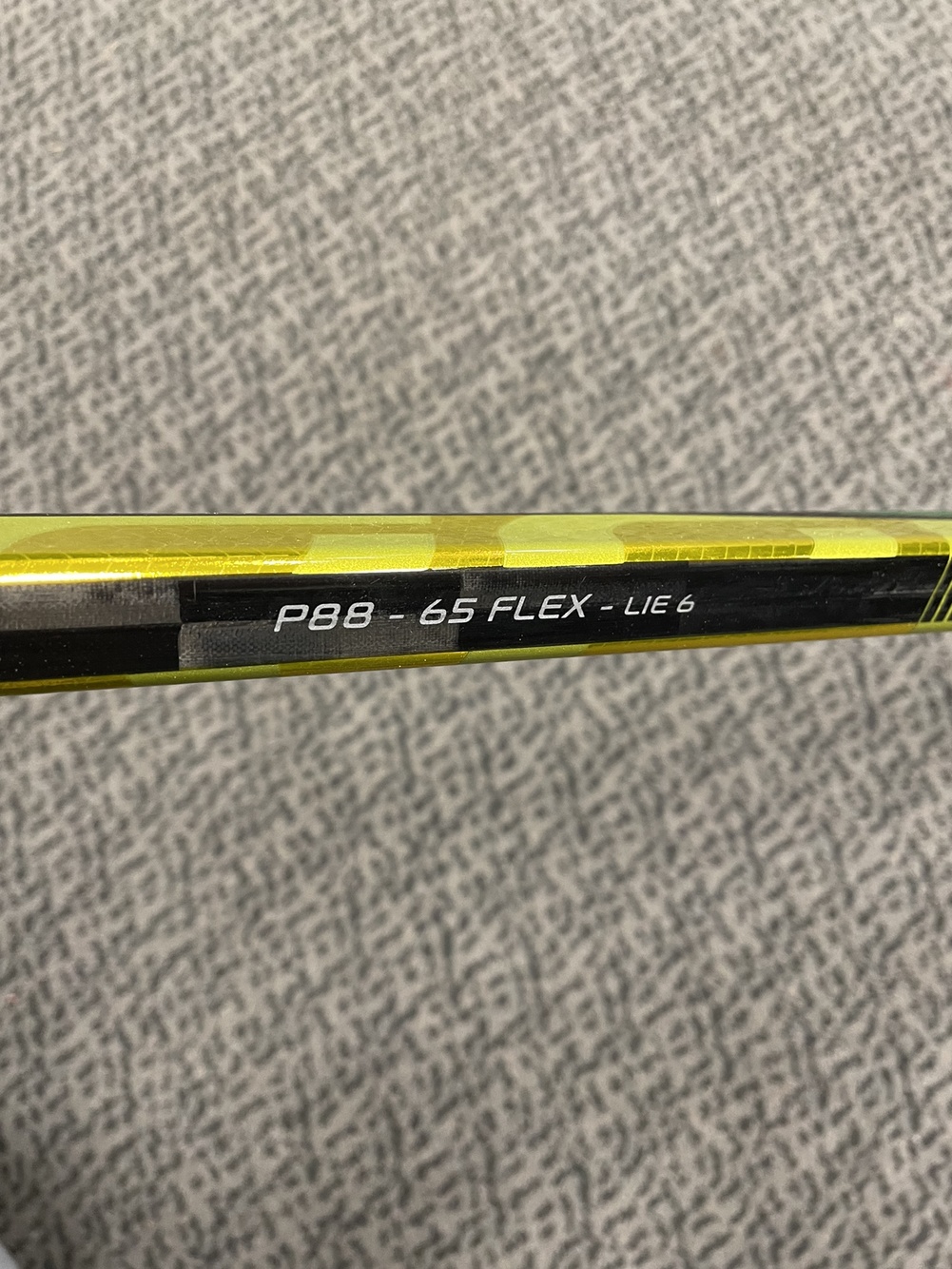 Bauer Supreme Ultra Sonic P88 curve 65 flex left hand stick | SidelineSwap