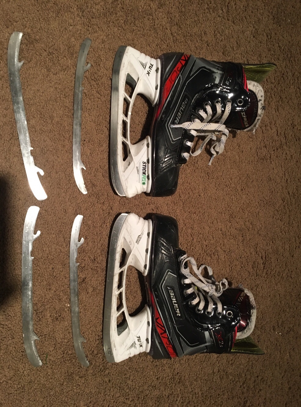 Bauer Vapor X2.9 Skates * 3 Sets Of Blades* | SidelineSwap