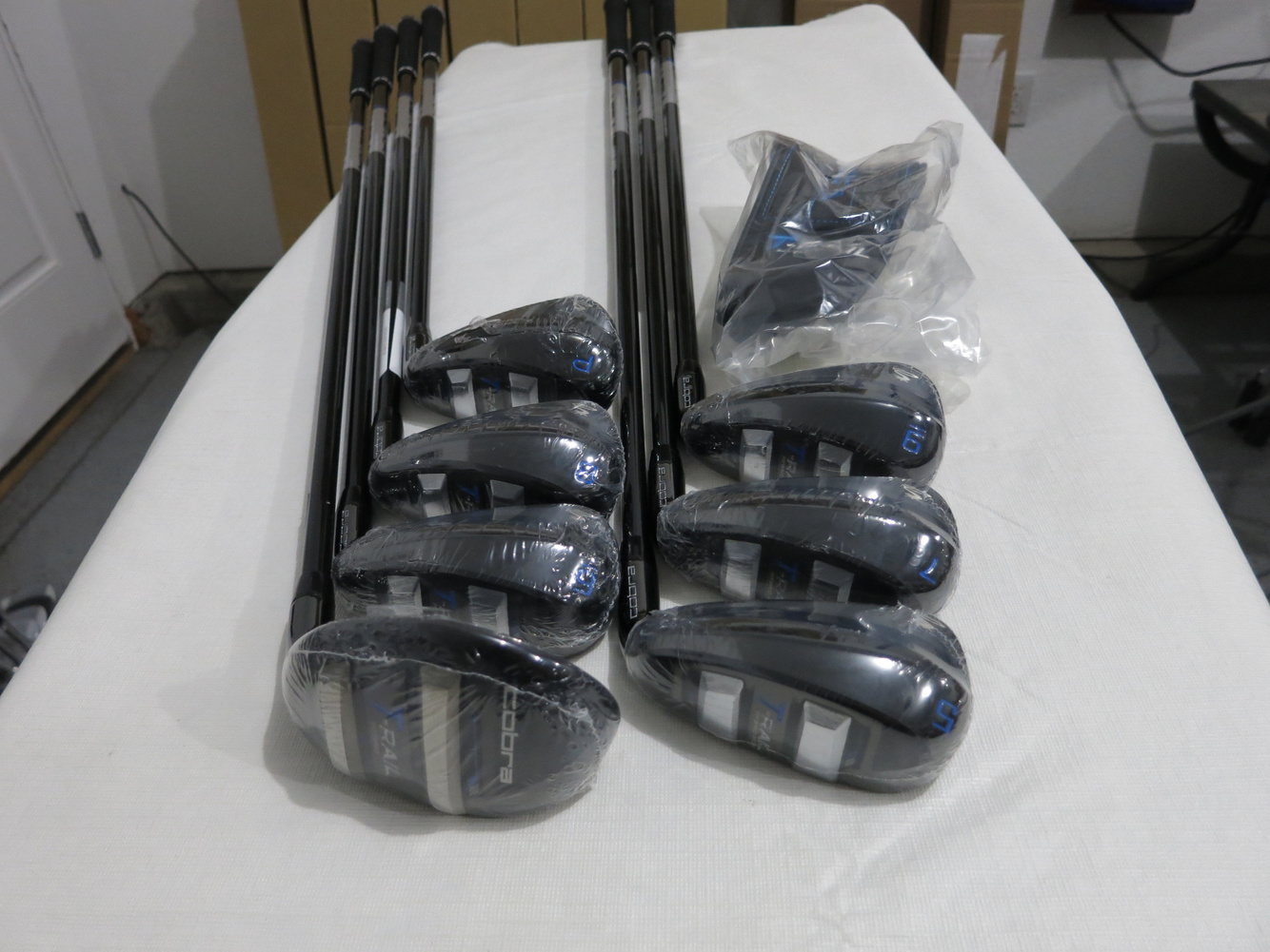Cobra 2021 T-Rail 2 Iron Set TRail - 4H, 5-PW - Senior Flex Graphite ...