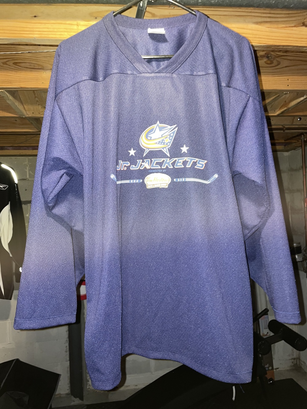 AK Jr. Blue Jackets Jersey Tim Hortons Timbits Adult Size Small ...