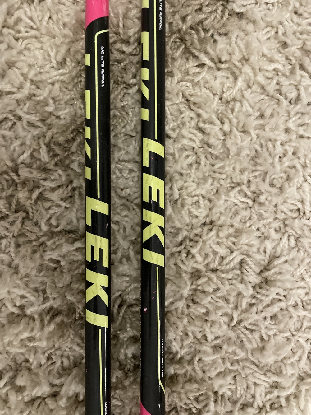 Leki Ski Racing Poles World Cup Elite SL *PINK* | SidelineSwap
