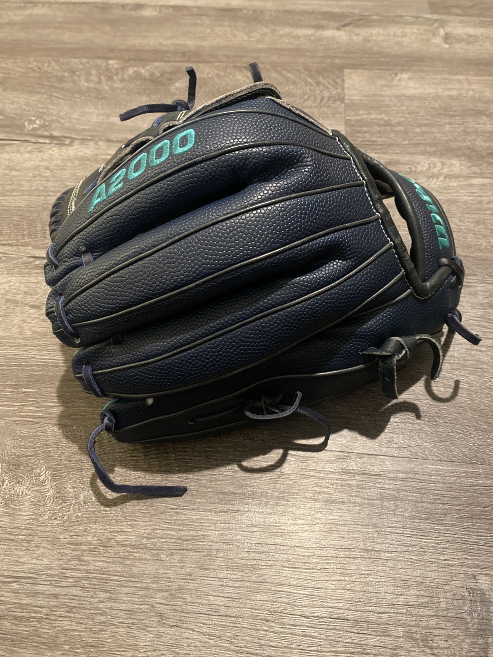 Blue Used Pitcher's 12" A2000 B2 Baseball Glove | SidelineSwap