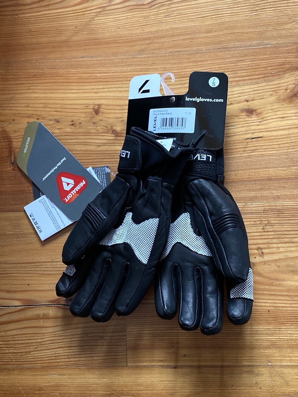 Black Adult Small Level Race Gloves | SidelineSwap