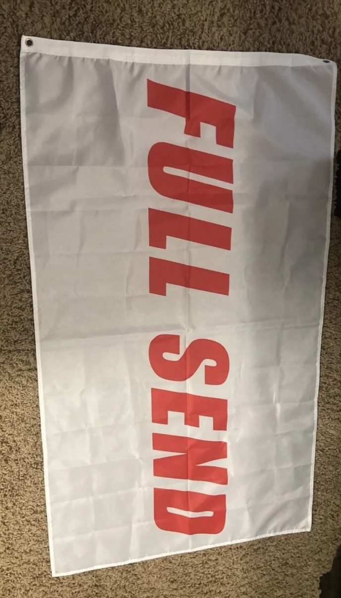 Full Send Flag | SidelineSwap