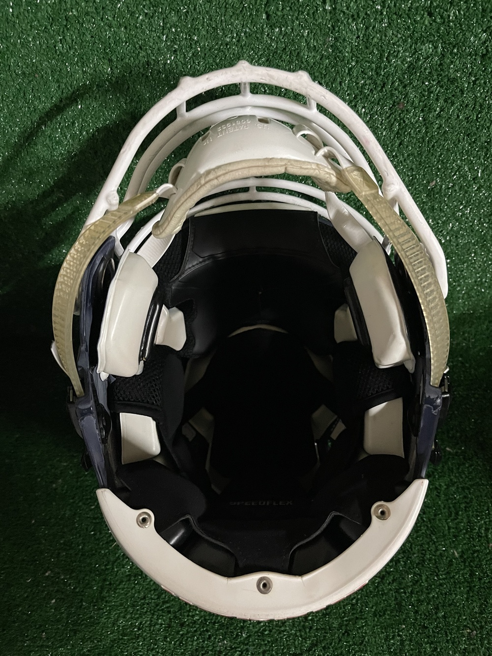 Adult Large - Riddell Speedflex Football Helmet - Navy Blue | SidelineSwap