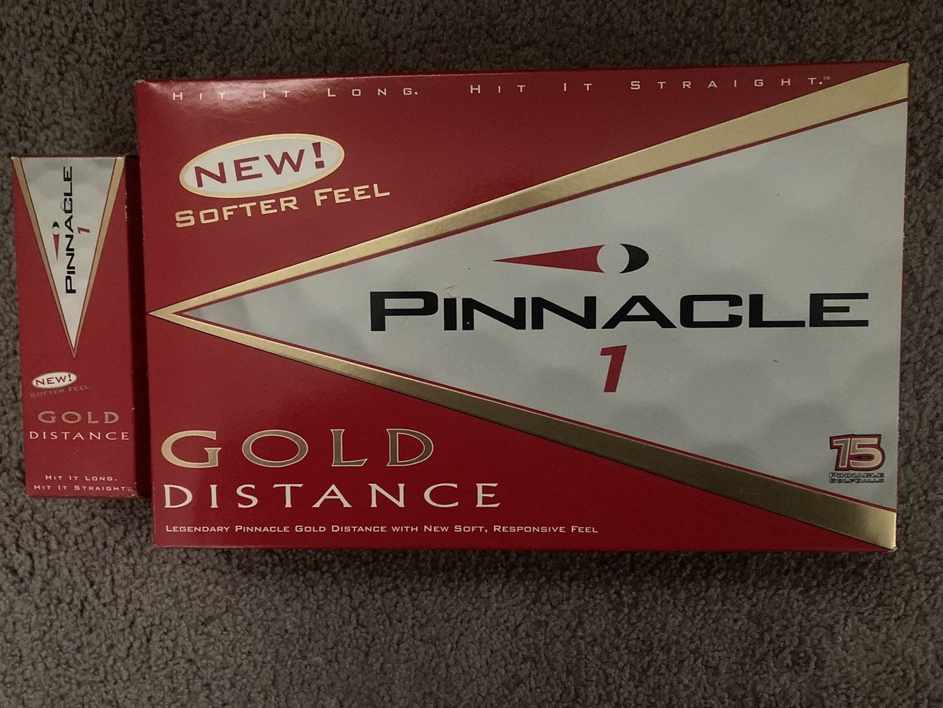New Pinnacle Gold Distance 18 Pack | SidelineSwap