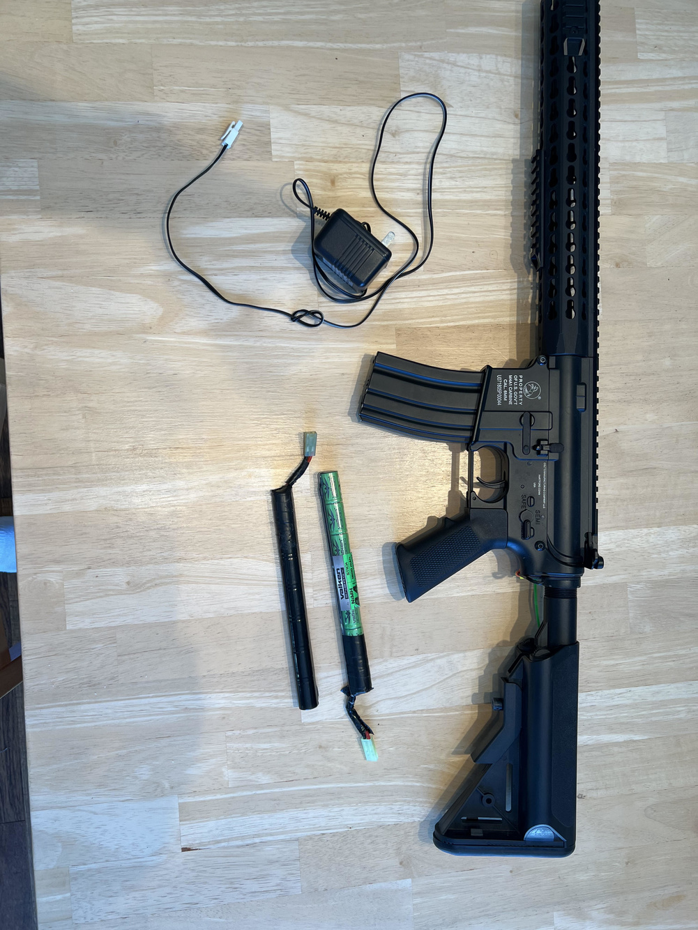 COLT M4A1 Full Metal 13" Keymod Airsoft AEG, Black, Airsoft gun ...