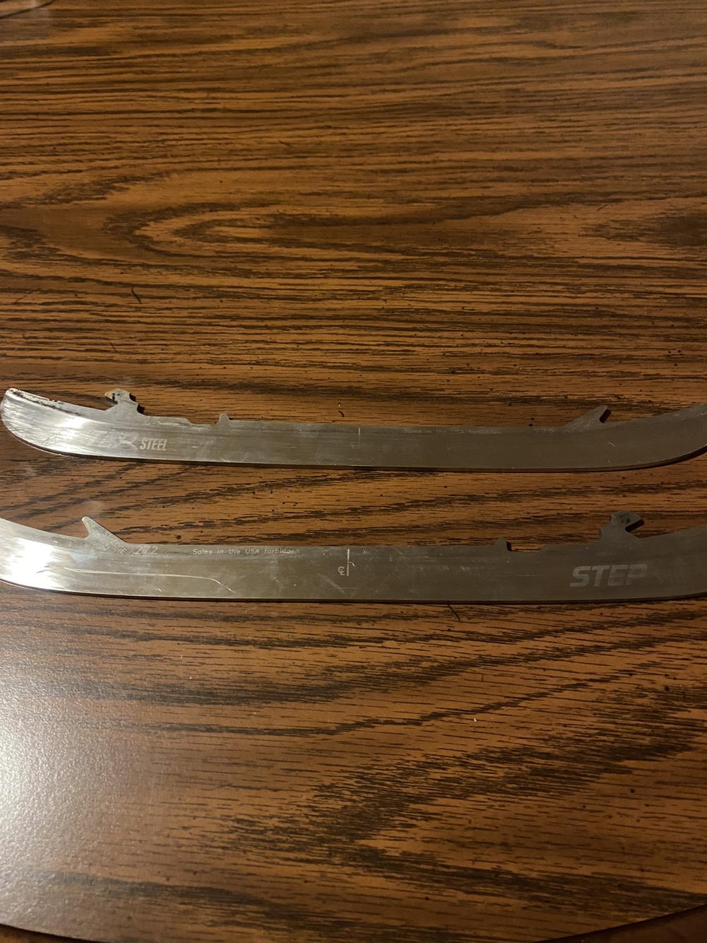 Step Steel Hockey ST Edge Stainless Steel Runners 272 Bauer | SidelineSwap