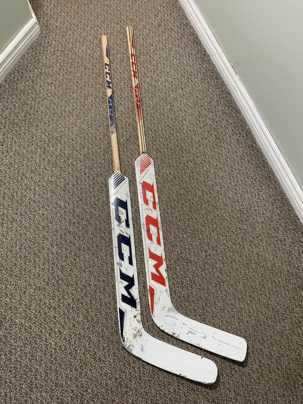 Red CCM Goalie Stick 26” | SidelineSwap