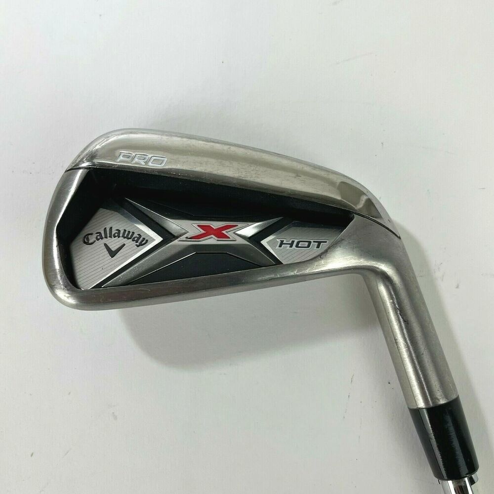 Callaway X-Hot Pro Single 6 Iron Project X 95 Flighted Rifle 5.5 Steel ...