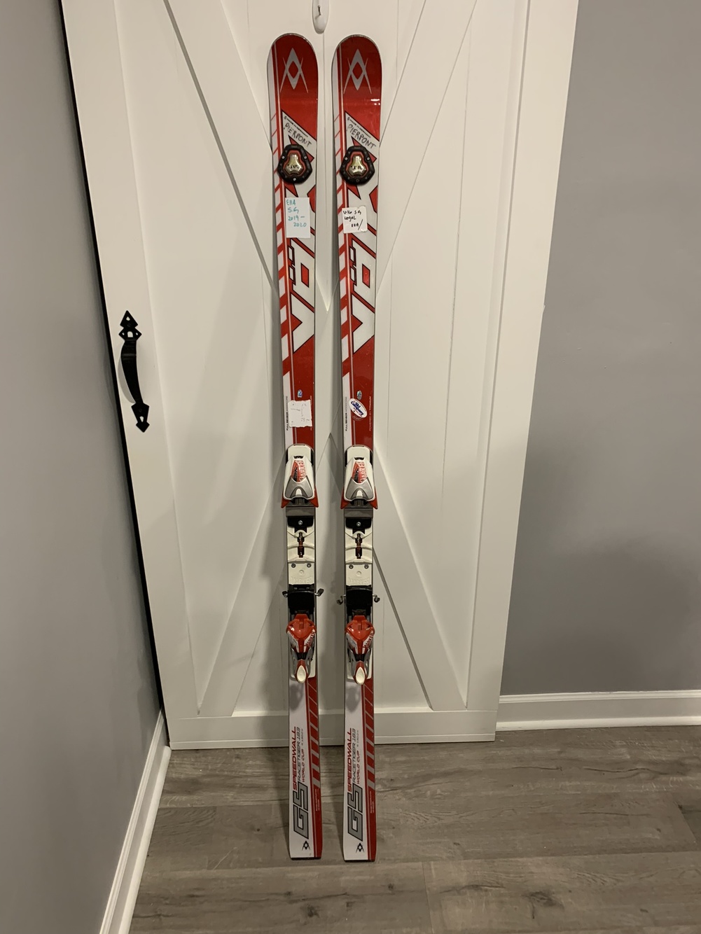 Skis Used Volkl Racing Racetiger Speedwall WC With Bindings | SidelineSwap