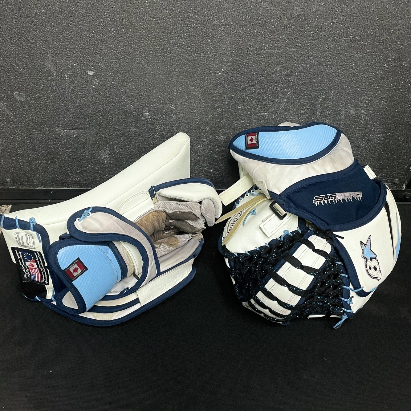 BRIAN’S Sub-Zero Glove + Blocker • Blue Weave | SidelineSwap