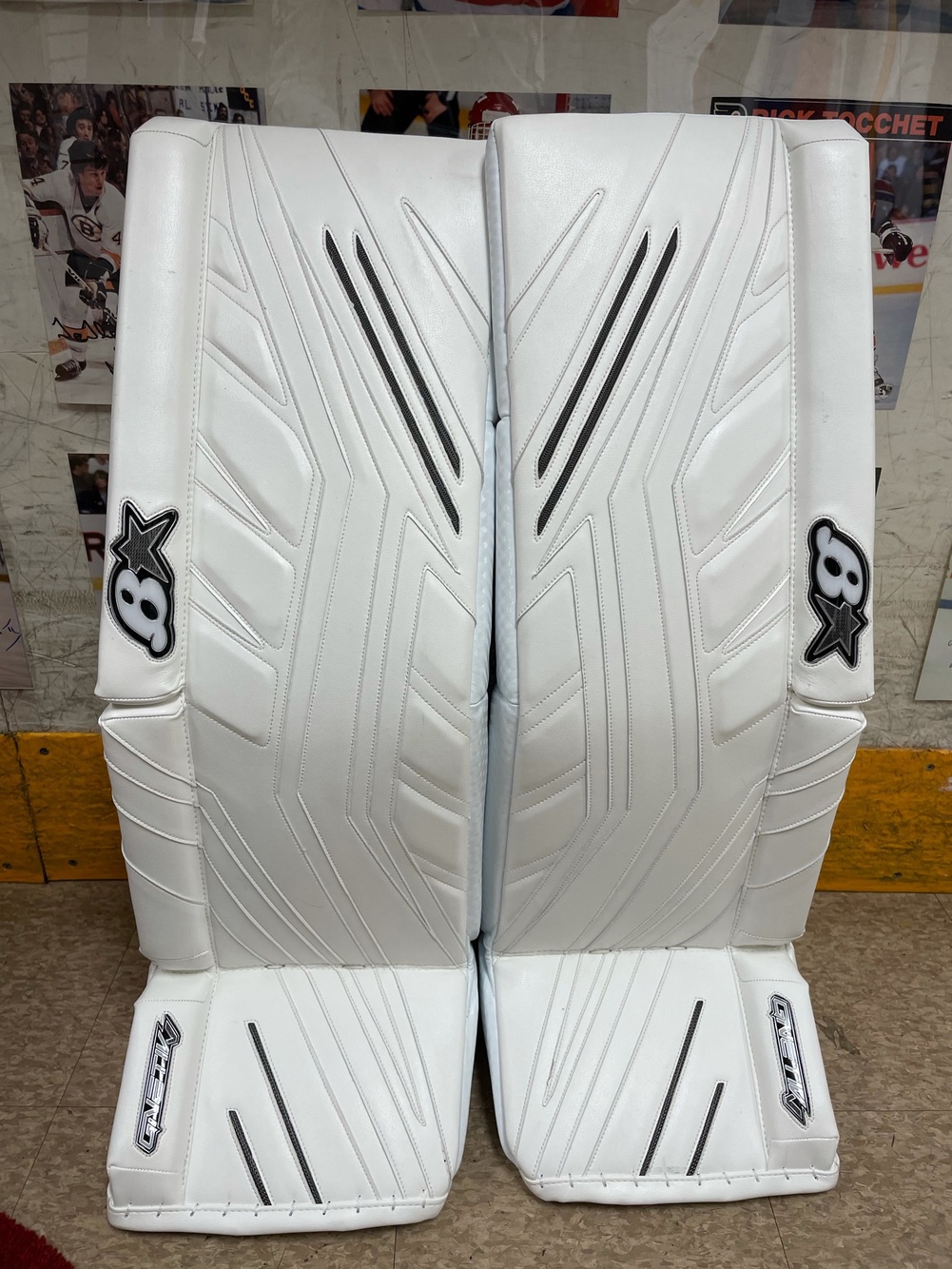 Brian's GNETiK V NHL Pro Stock "Halak" 34"+1" Senior Goalie Pads ...